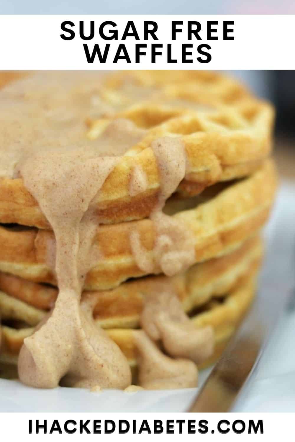 Sugar Free Waffles (Low Carb and Diabetic Friendly) - I Hacked Diabetes