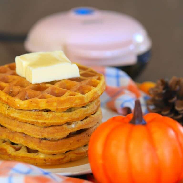 Keto Pumpkin Waffles - I Hacked Diabetes