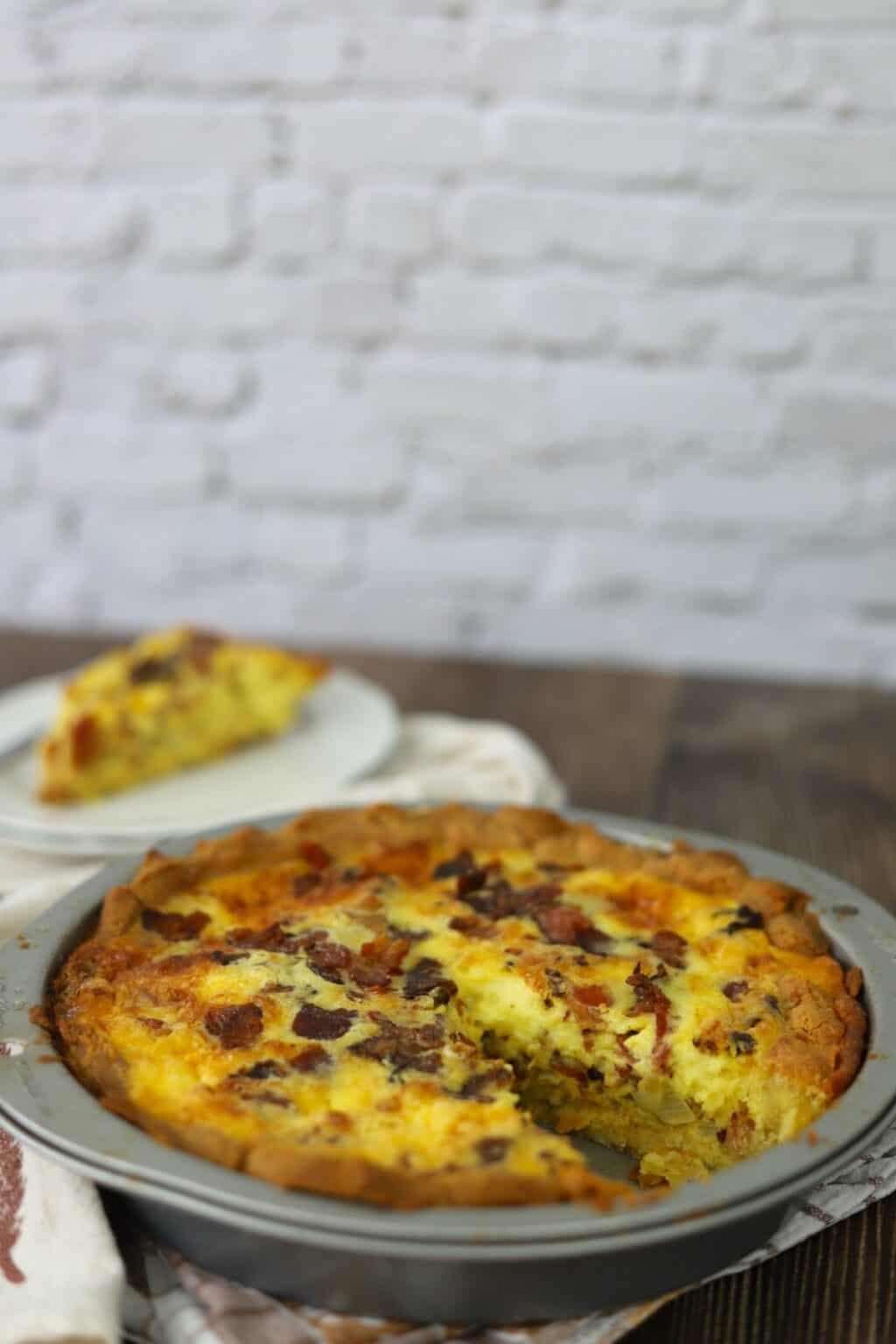 Keto Quiche (Low Carb and Diabetic Friendly)