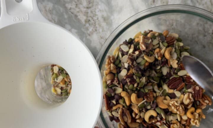 Sweet and Salty Seed and Nut Mix - I Hacked Diabetes