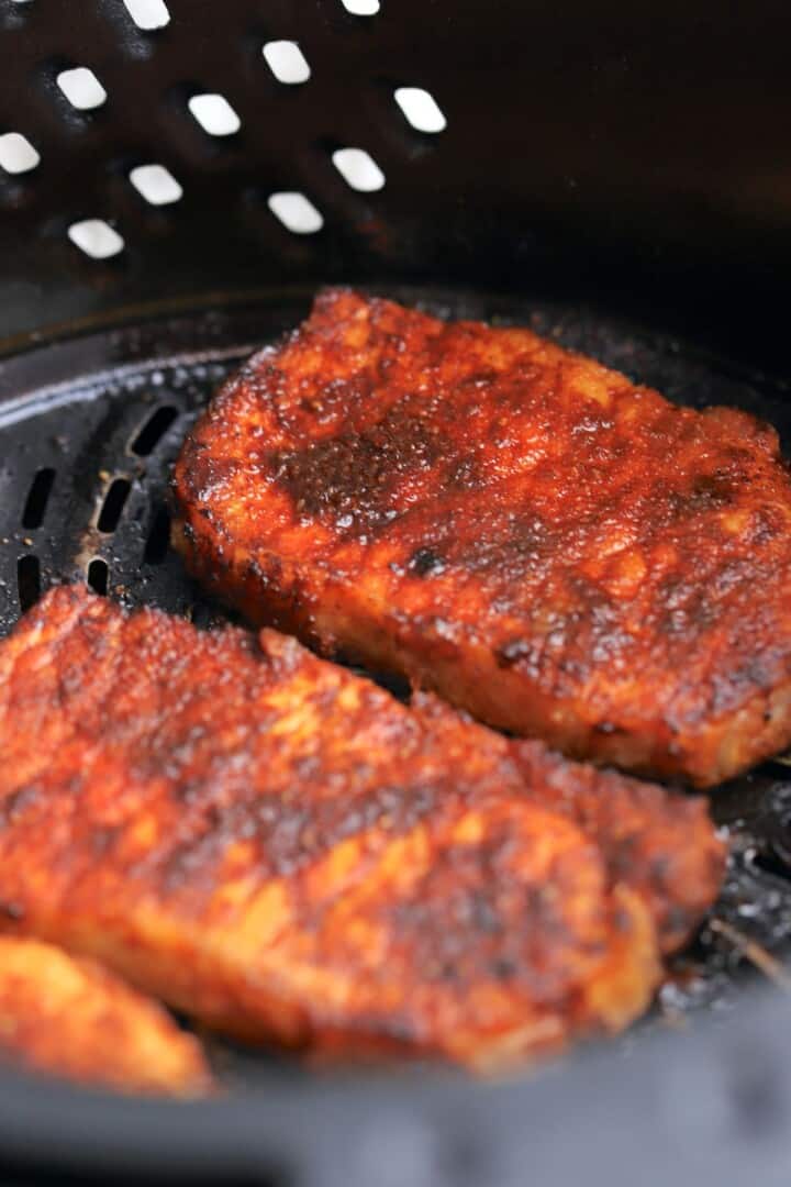 Frozen Pork Chops in the Air Fryer - I Hacked Diabetes