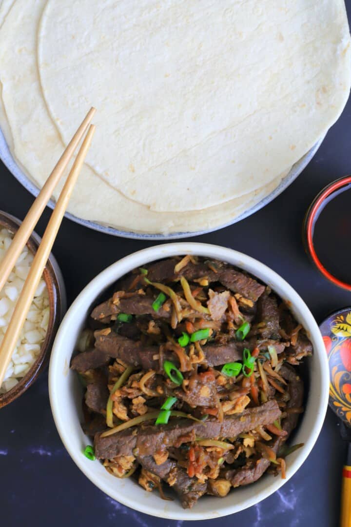 Moo Shu Beef - I Hacked Diabetes