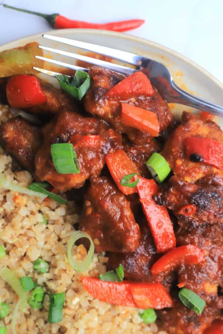 Bold and Spicy Angry Chicken Recipe - I Hacked Diabetes