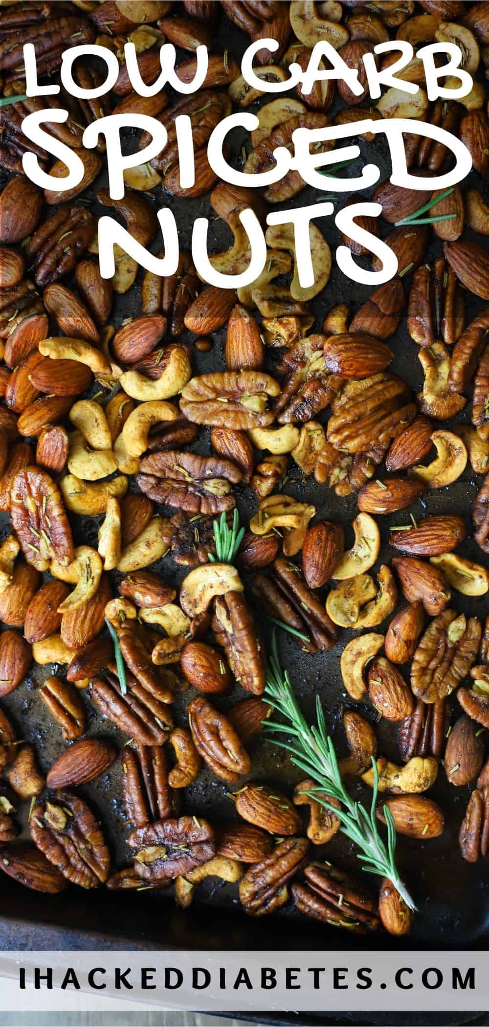 Low Carb Spiced Nuts - I Hacked Diabetes