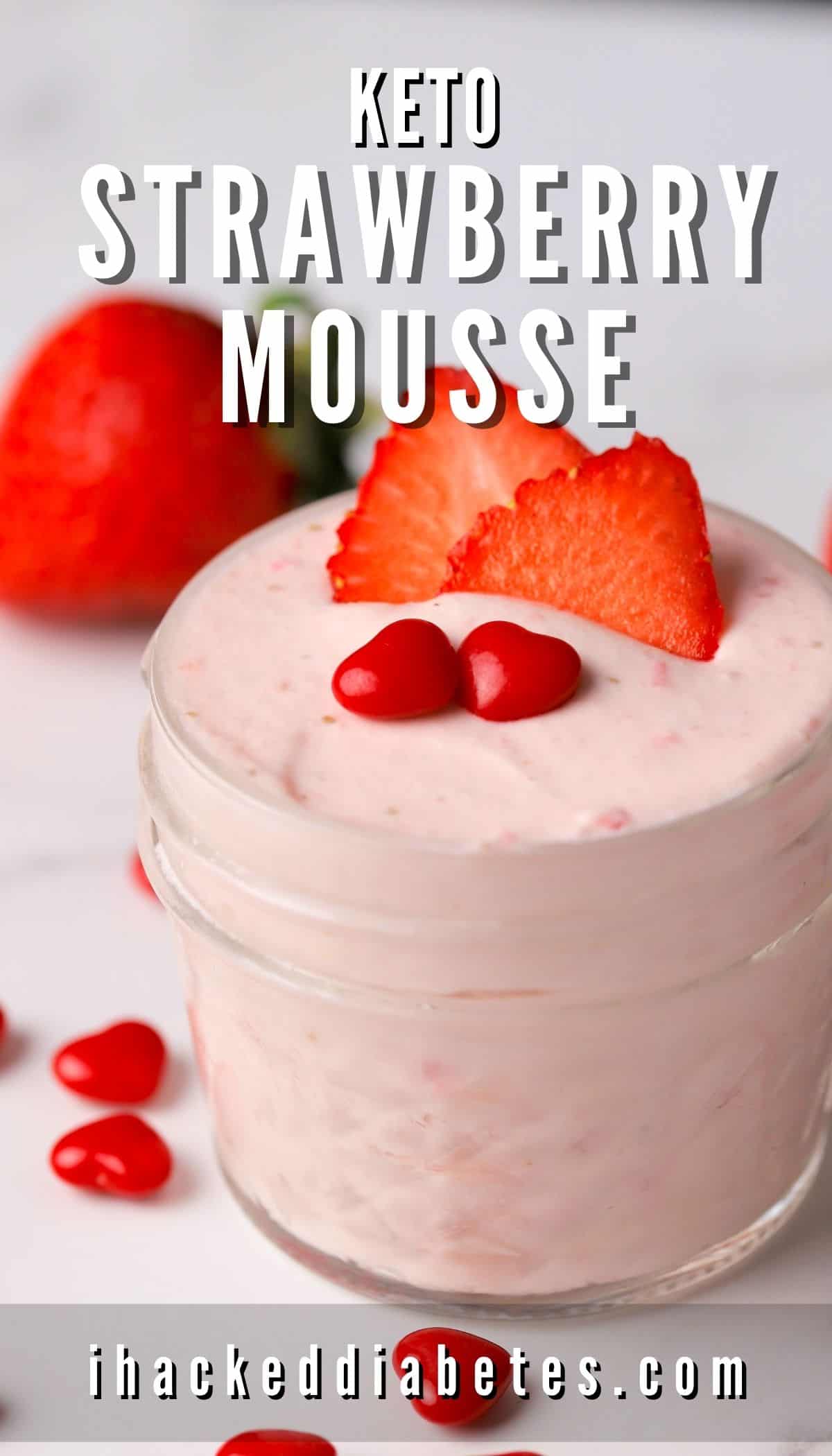 Low Carb Strawberry Mousse (Sugar Free) - I Hacked Diabetes