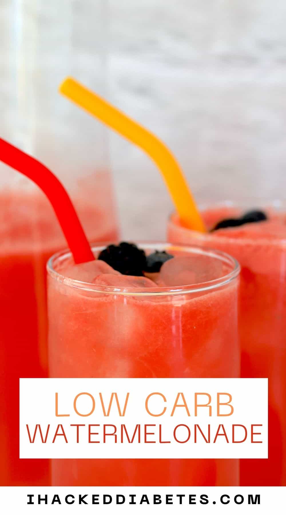 Low Carb Watermelonade (3 Ingredients) - I Hacked Diabetes