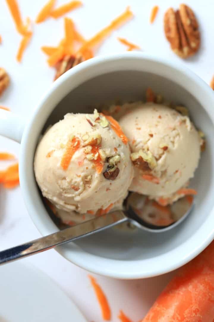 Ninja Creami Carrot Cake Ice Cream - I Hacked Diabetes