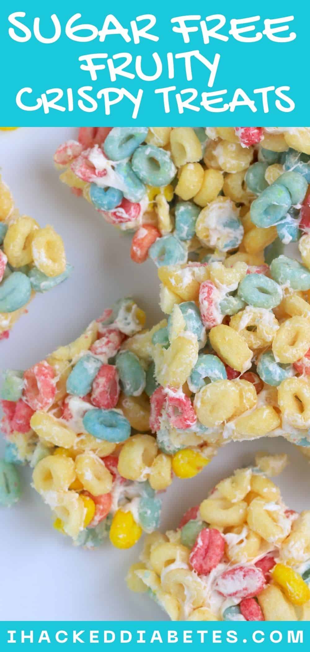 Sugar Free Fruity Crispy Treats - I Hacked Diabetes