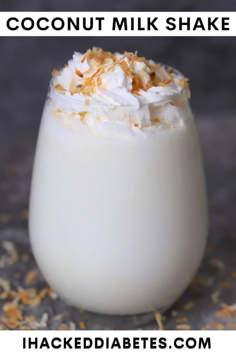 Coconut Milk Shake (Sugar Free) - I Hacked Diabetes