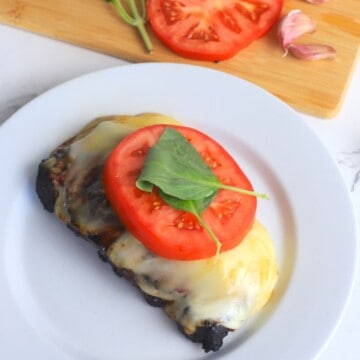 Grilled Caprese Steak - I Hacked Diabetes
