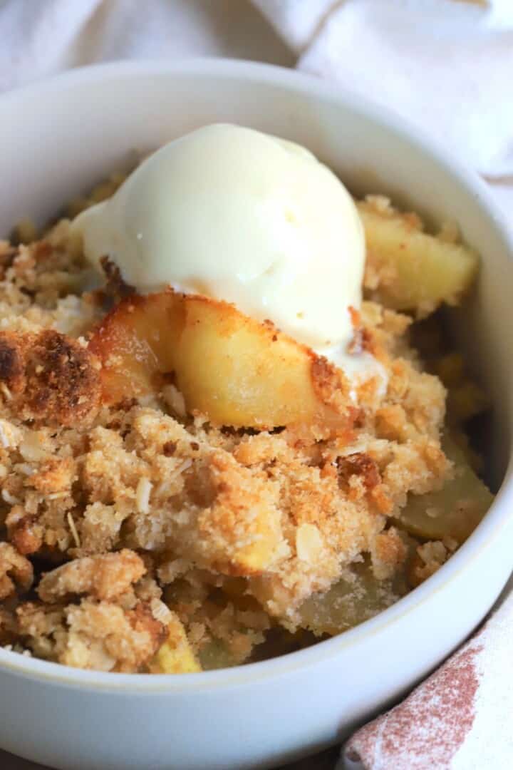 Sugar Free Apple Crisp (Diabetes Friendly) - I Hacked Diabetes