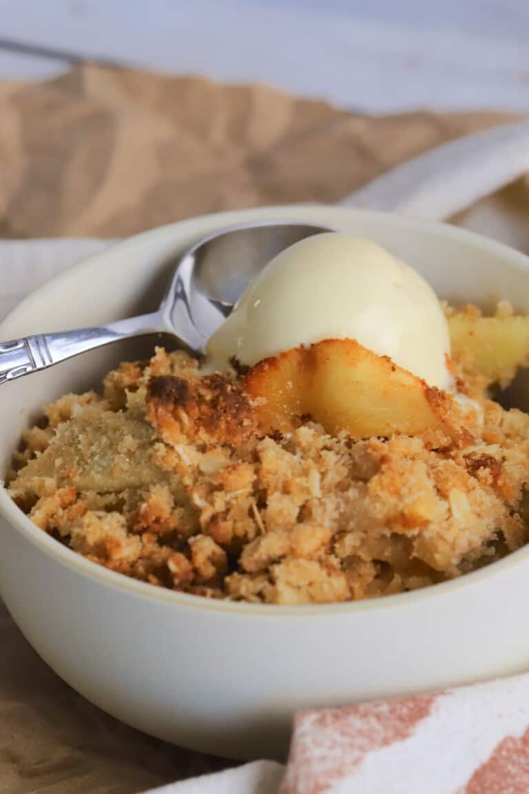 Sugar Free Apple Crisp (Diabetes Friendly) - I Hacked Diabetes
