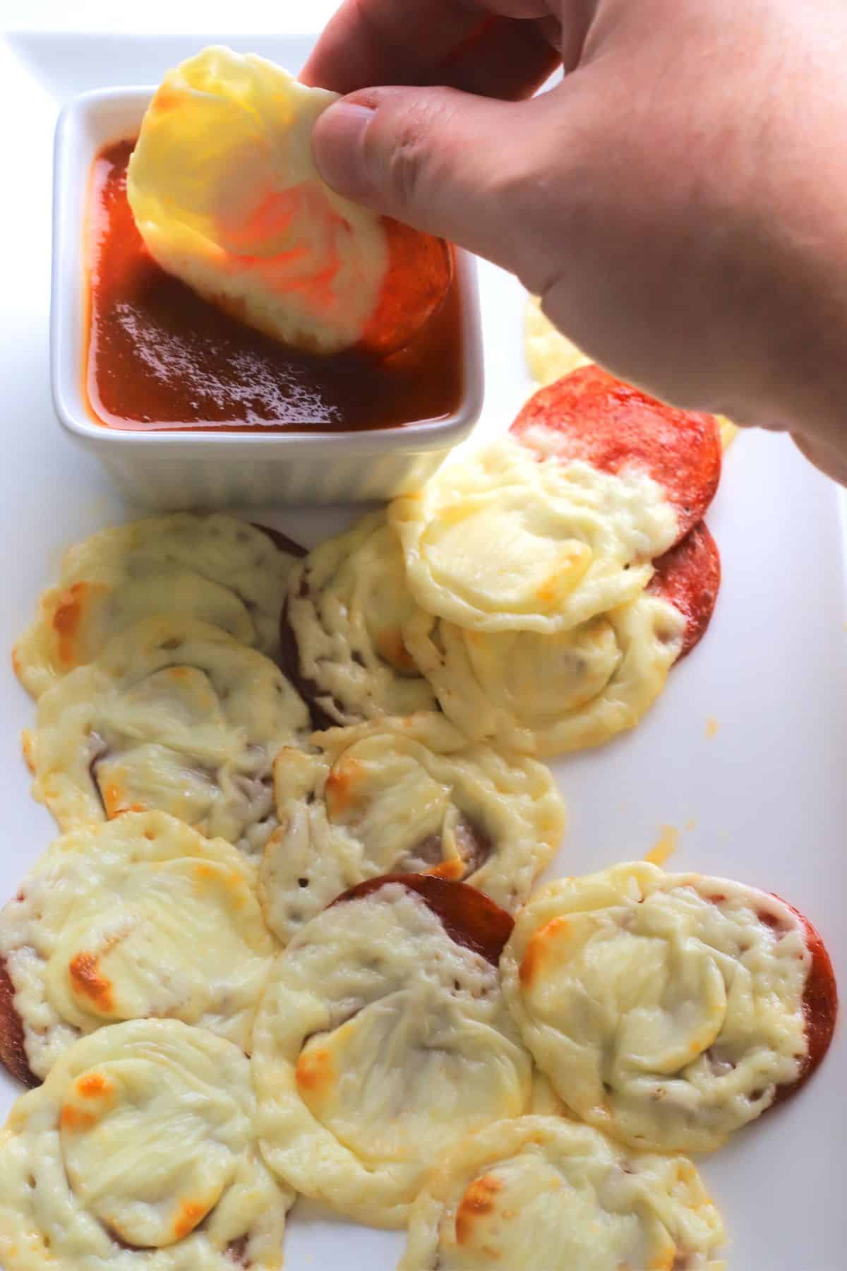 Pepperoni Bites (Two Ingredients) - I Hacked Diabetes