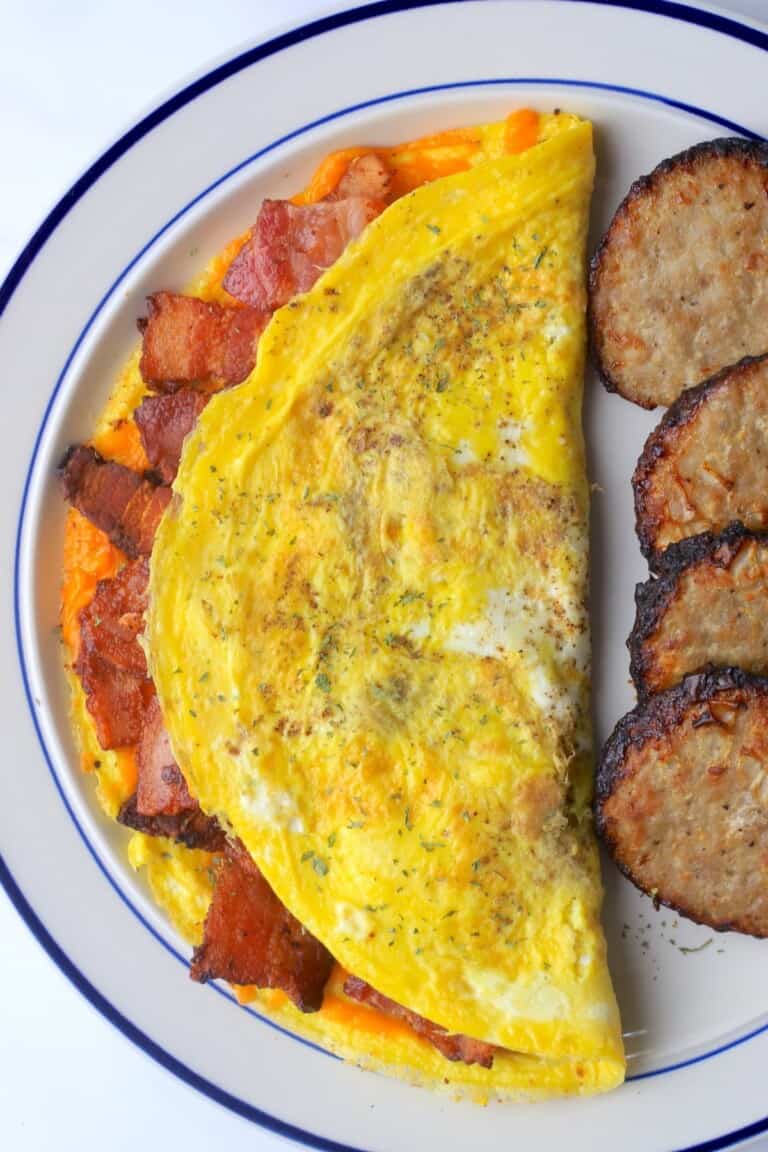 High Protein Omelette (Low Carb) - I Hacked Diabetes