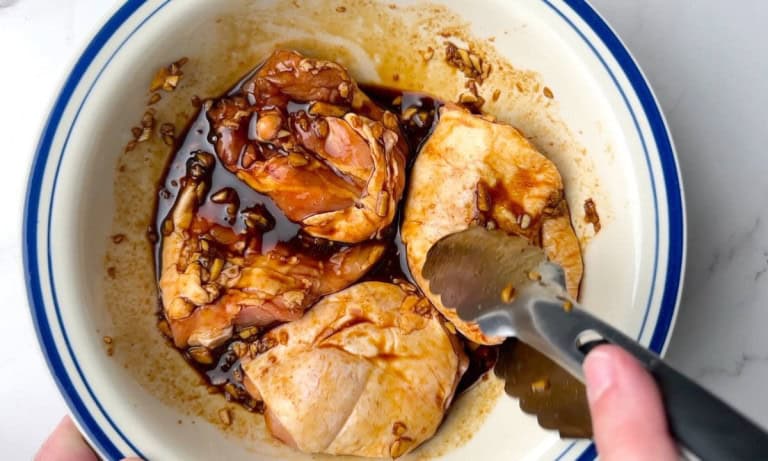 Easy Sticky Chicken Thighs with a Low Carb Sauce - I Hacked Diabetes