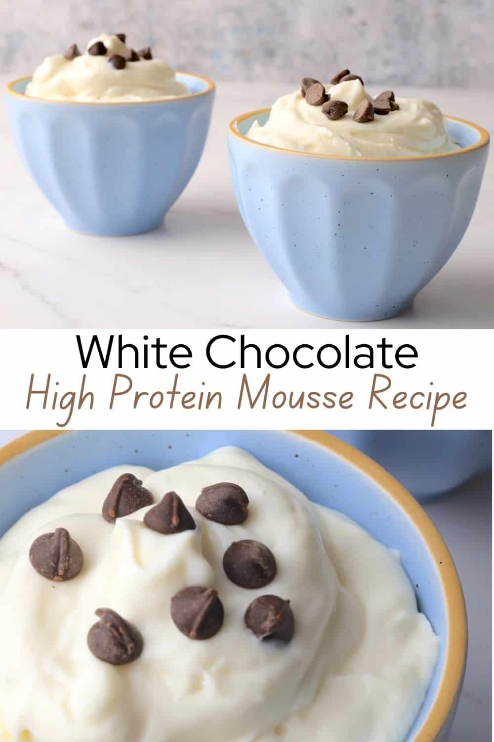 White Chocolate Protein Mousse Recipe (4 Ingredients) - I Hacked Diabetes