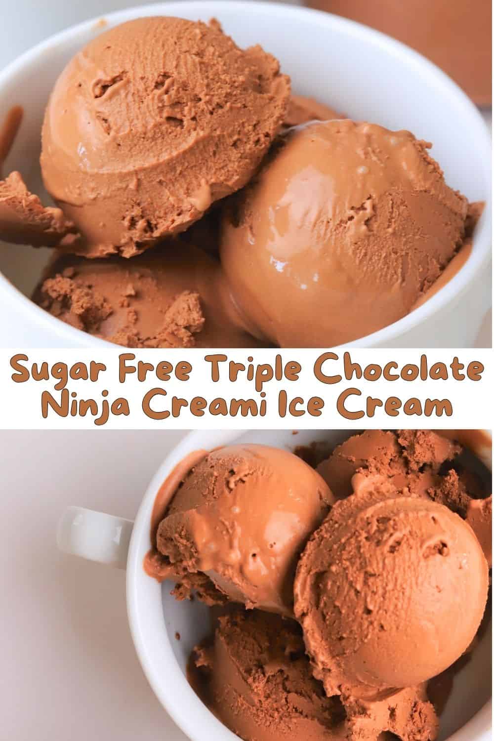 Sugar Free Triple Chocolate Ice Cream Ninja Creami Recipe I Hacked