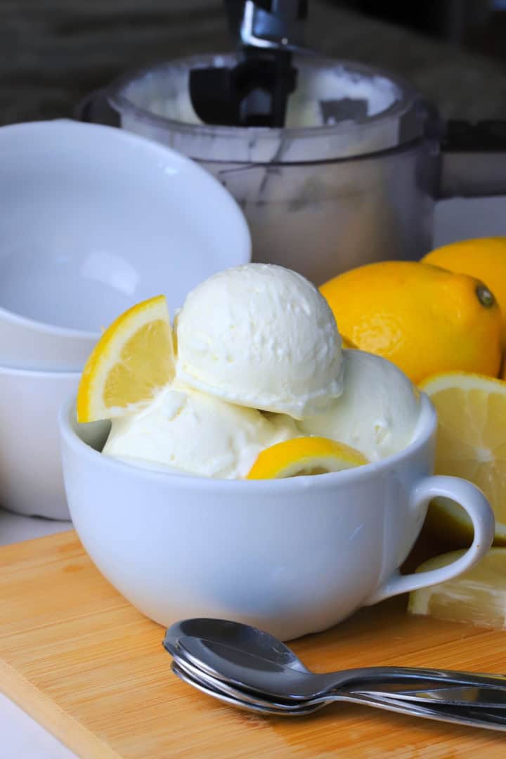 Gelato al Limone Senza Zucchero (Sugar Free Lemon Gelato) - I Hacked ...