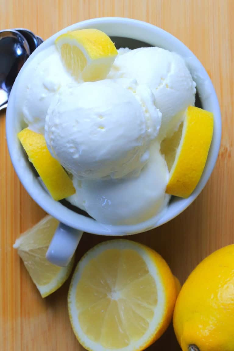 Gelato al Limone Senza Zucchero (Sugar Free Lemon Gelato) - I Hacked ...
