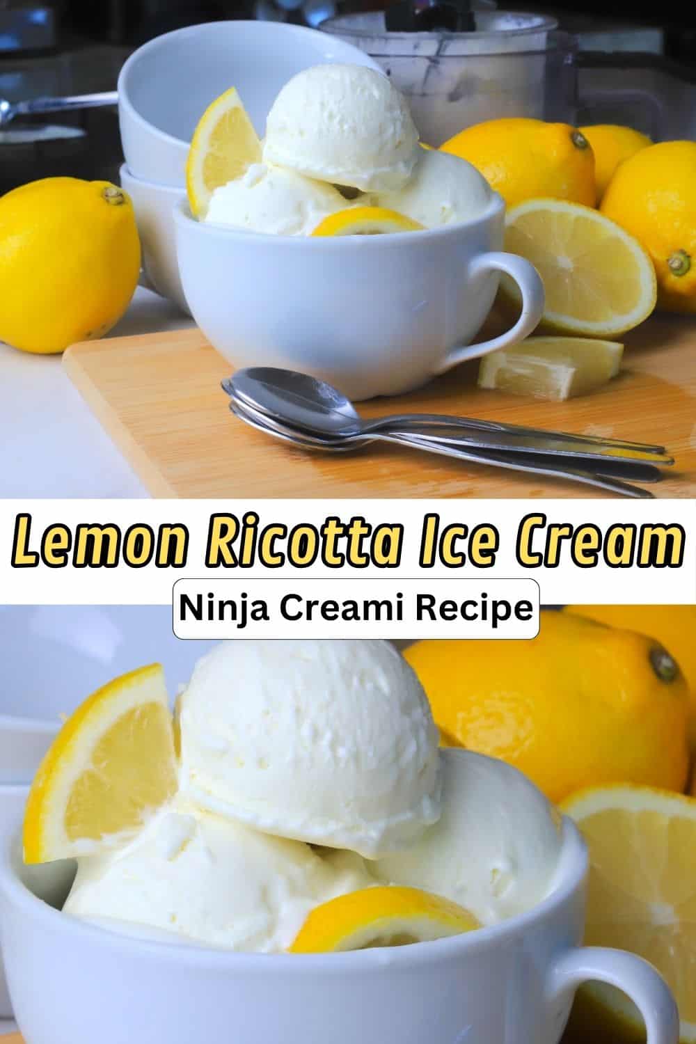 Gelato al Limone Senza Zucchero (Sugar Free Lemon Gelato) - I Hacked ...