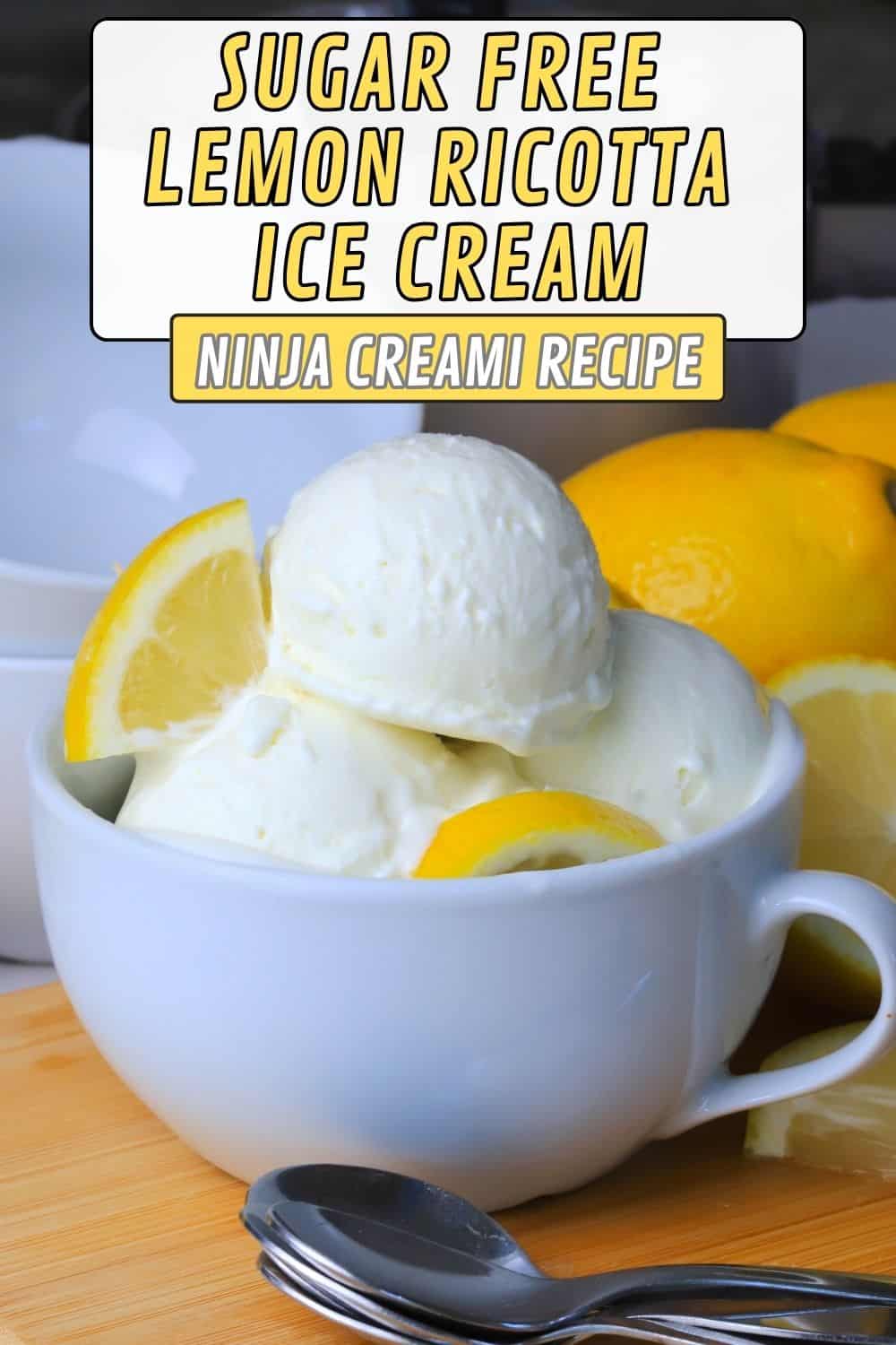 Gelato al Limone Senza Zucchero (Sugar Free Lemon Gelato) - I Hacked ...