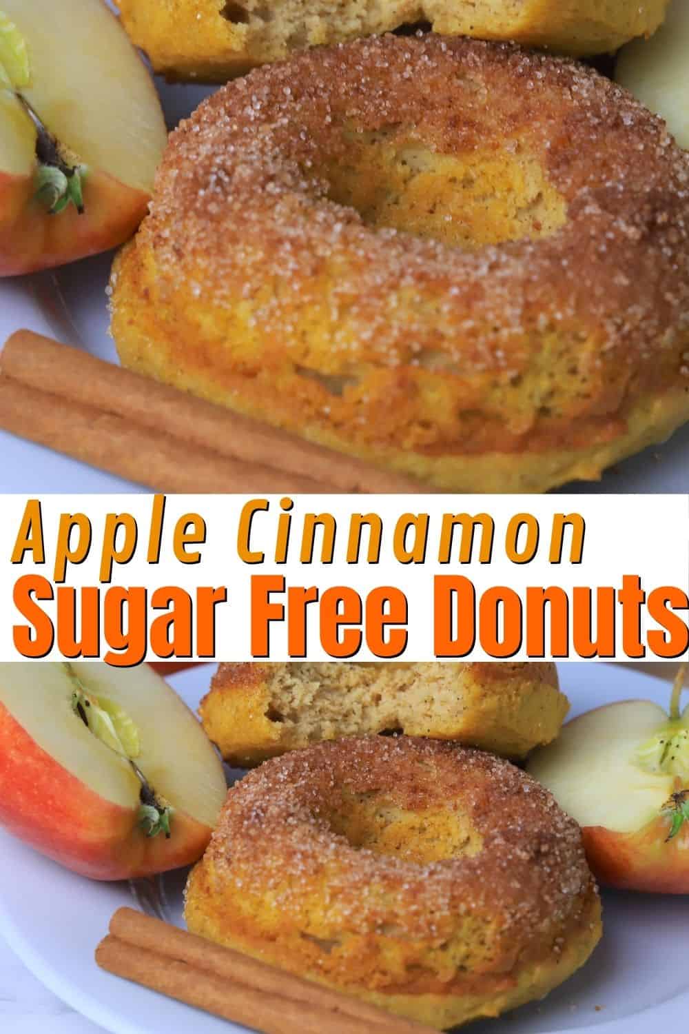 Low Carb Apple Cinnamon Donuts