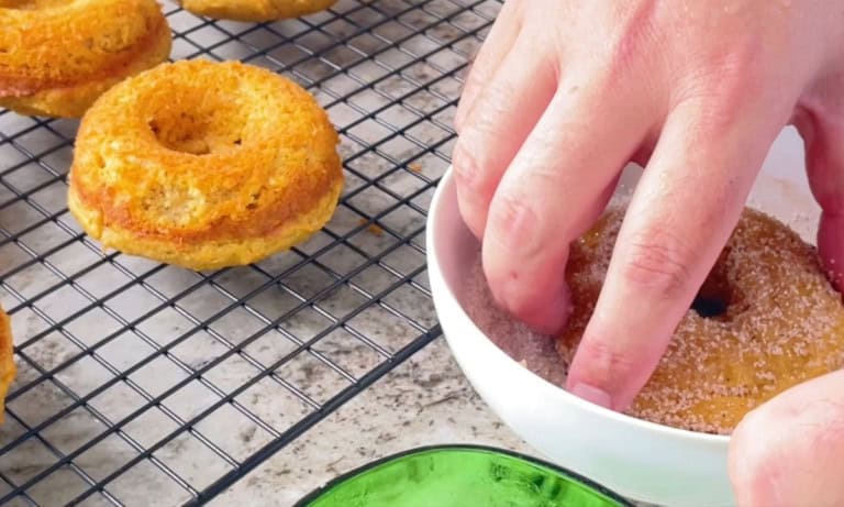 Sugar Free Pumpkin Spice Chai Donuts - I Hacked Diabetes