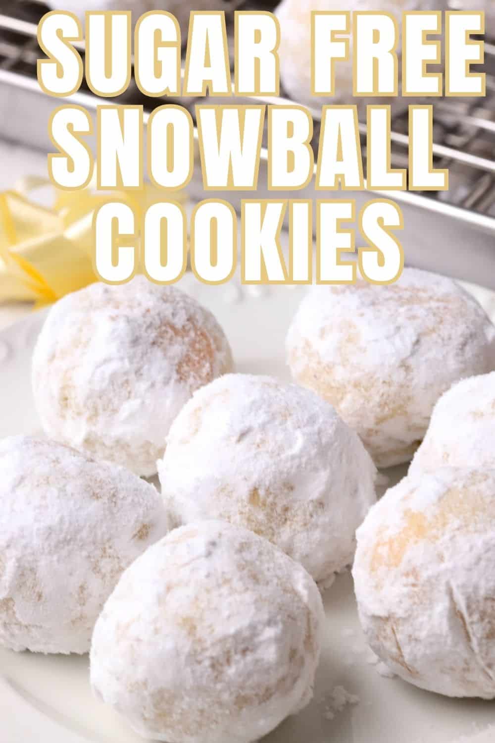 Keto Snowball Cookies (Low Carb, Gluten Free) - I Hacked Diabetes