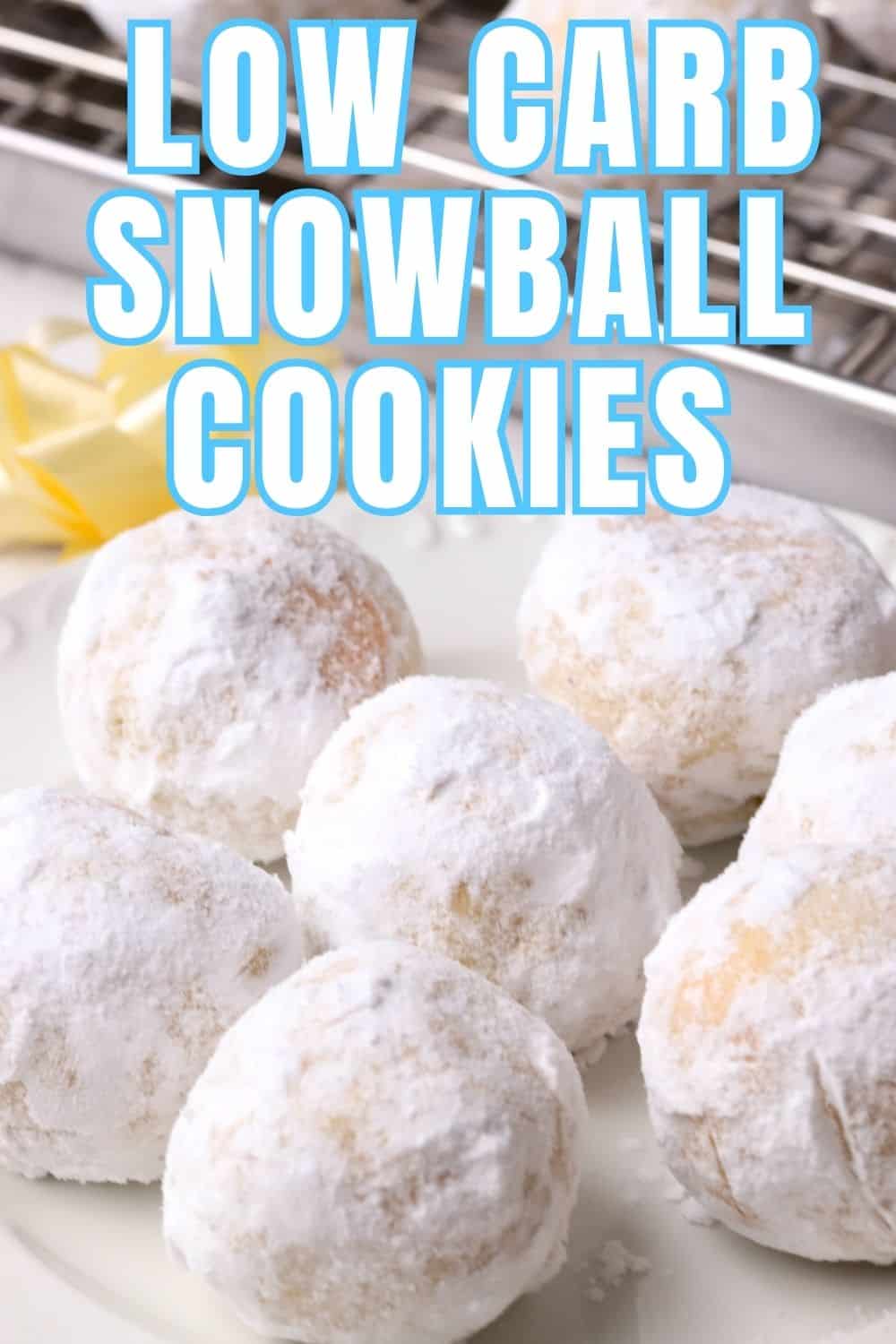 Keto Snowball Cookies (Low Carb, Gluten Free) - I Hacked Diabetes
