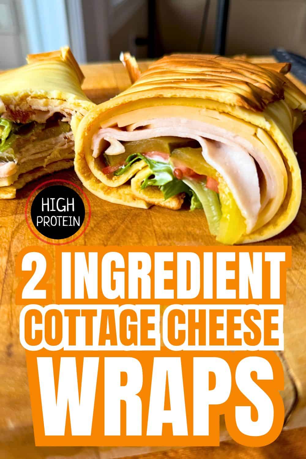 2-Ingredient Cottage Cheese Wraps (High-Protein & Easy) - I Hacked Diabetes