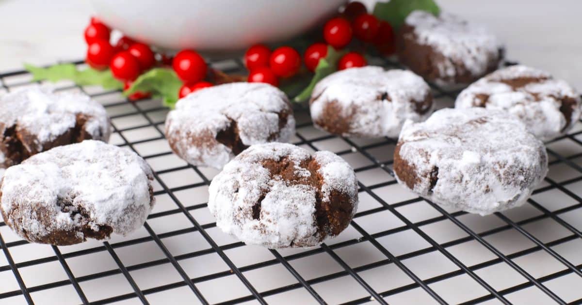 Low Carb Chocolate Crinkle Cookies - I Hacked Diabetes