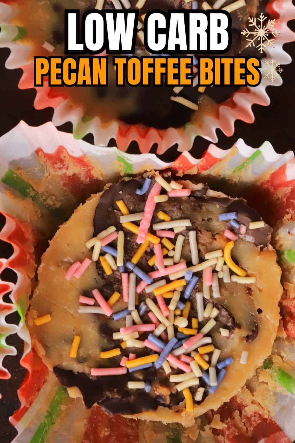 Holiday Pecan Toffee Bites (Low Carb) - I Hacked Diabetes