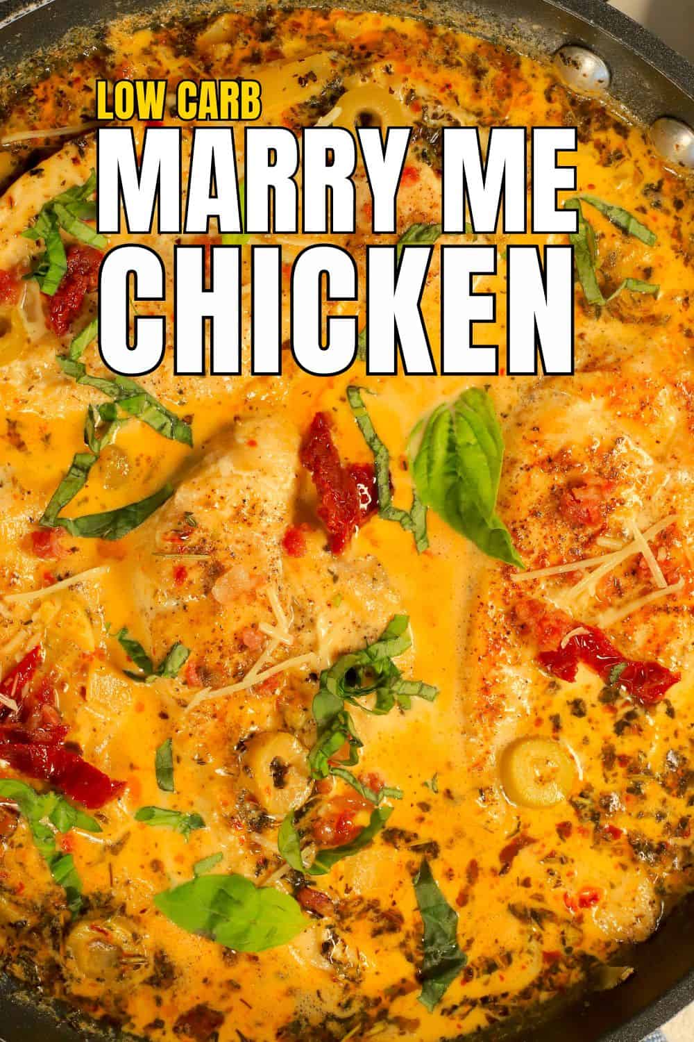 Low Carb Marry Me Chicken | 30-Min Creamy Keto Recipe - I Hacked Diabetes