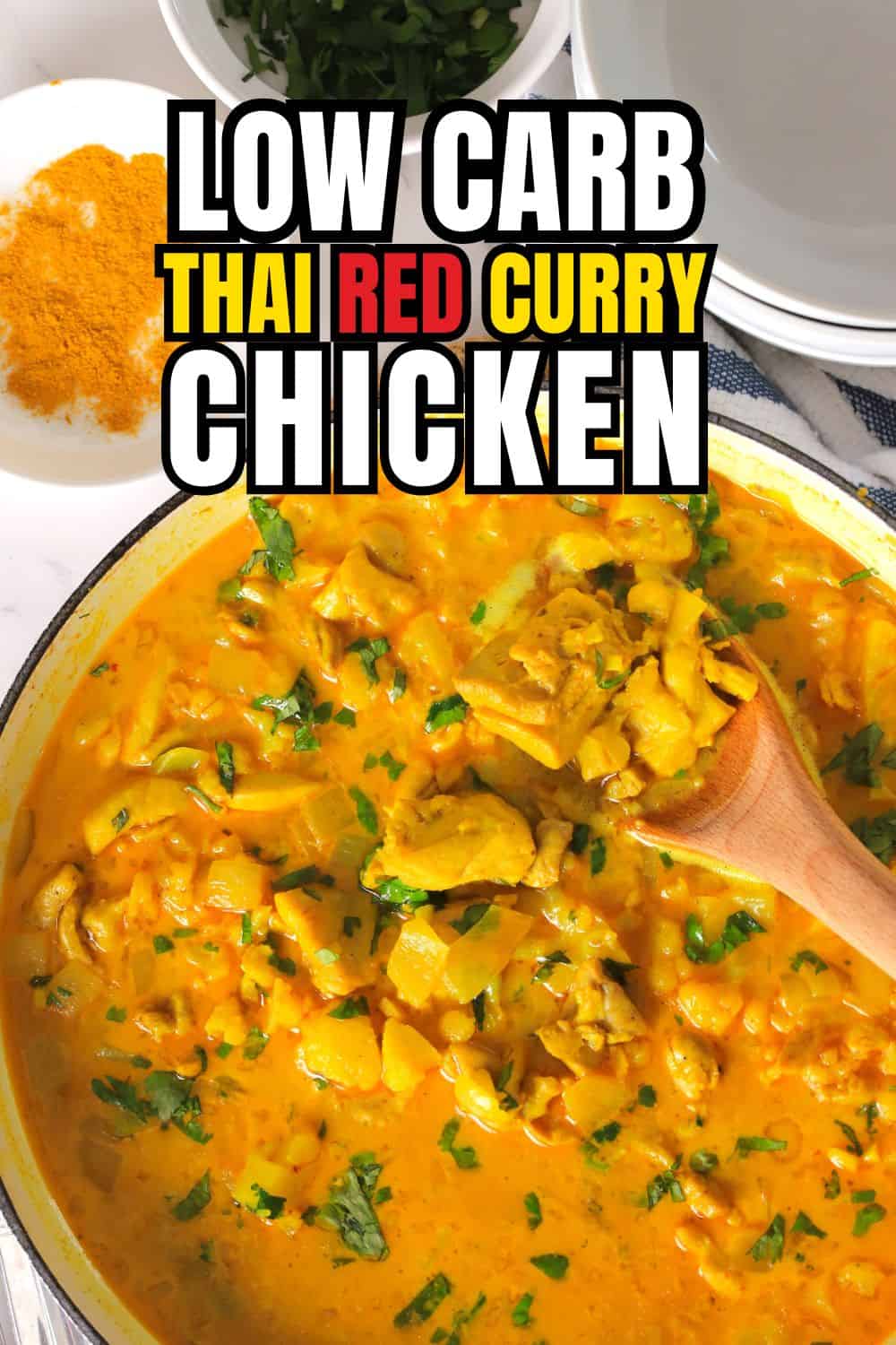 Easy Low Carb Thai Red Curry Chicken (9g Carbs) - I Hacked Diabetes